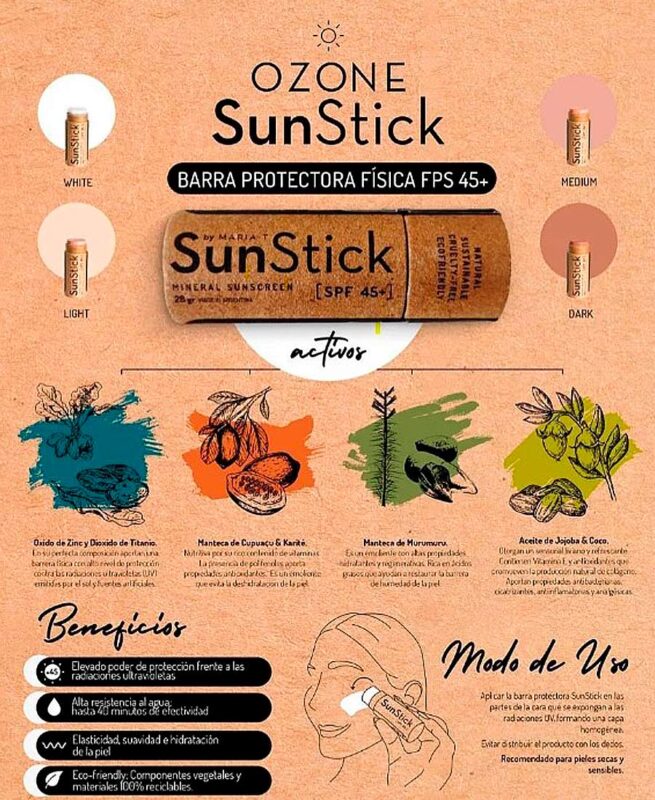 Barra Protector Solar Ozone Sun Stick – Cristóbal Colón